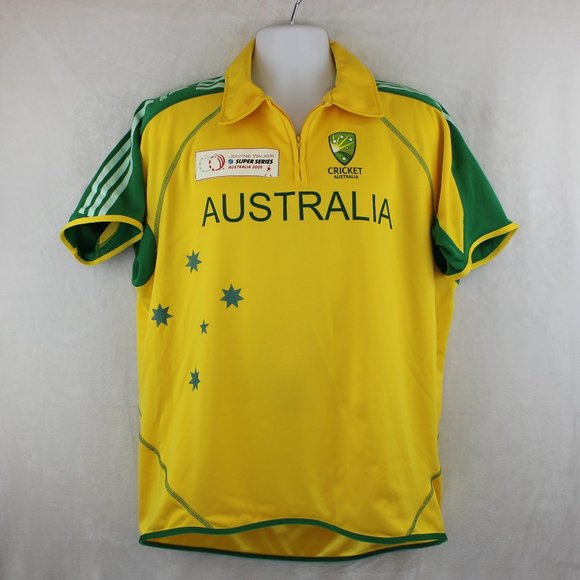 adidas | Shirts | Vintage Adidas 205 Australia Cricket Jersey | Poshmark